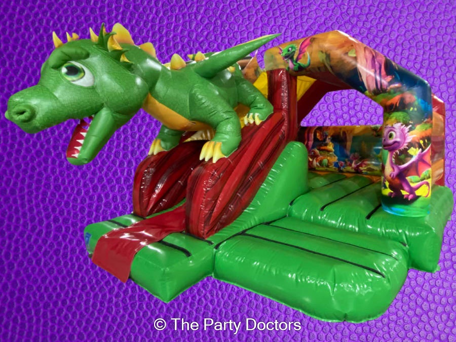 3D Stand-Out Bouncy Castle Character Castles