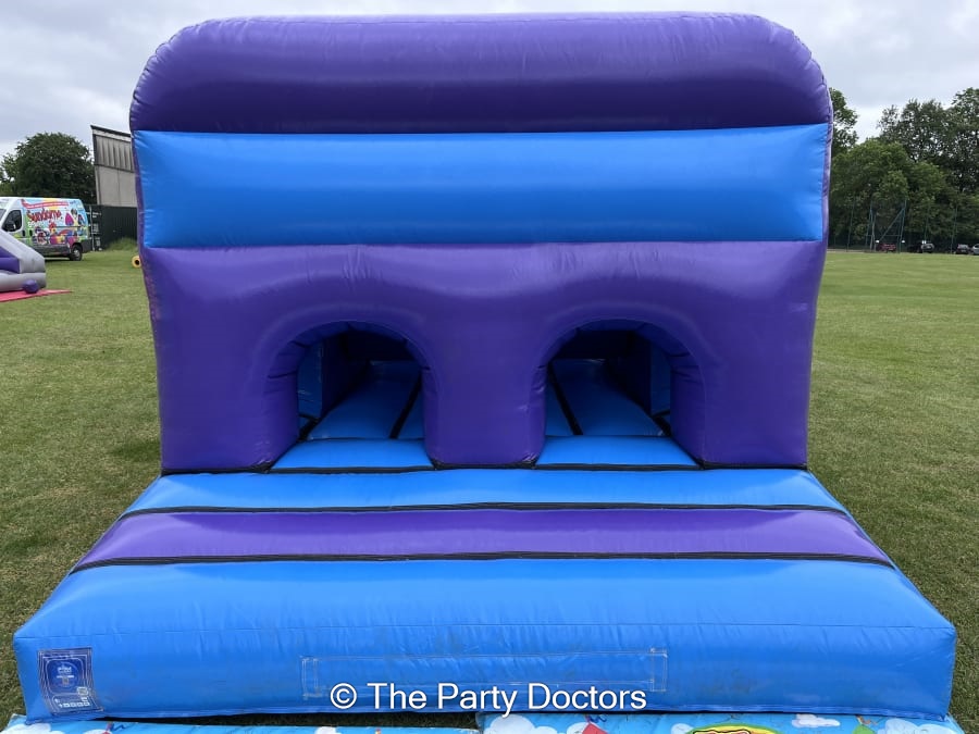 65FT 3 Part Obstacle Assault Course - Bouncy Castle, Assault Courses ...