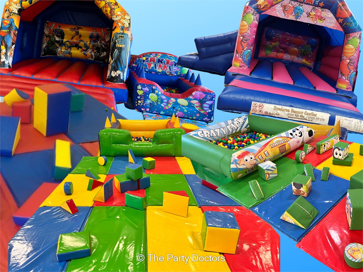 Bouncy Castles for Indoor Hall Hire in Bedford