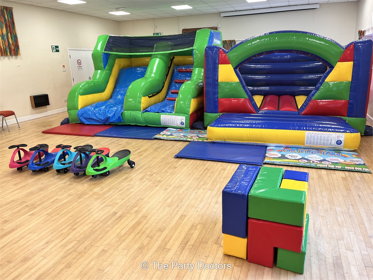Bouncy Castles for Indoor Hall Hire in Bedford