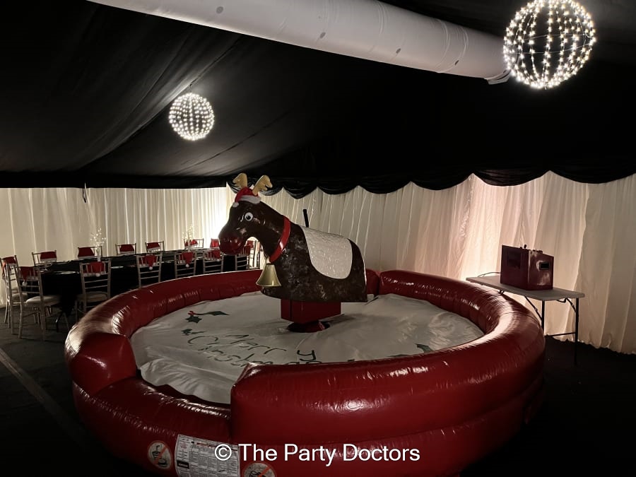 Rodeo Reindeer (Christmas Party) - Bouncy Castle, Assault Courses, Soft ...
