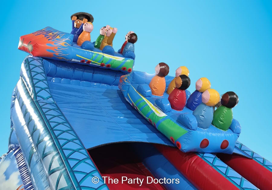 Roller Coaster Inflatable Slide Hire | Fun & Exciting for Kids!